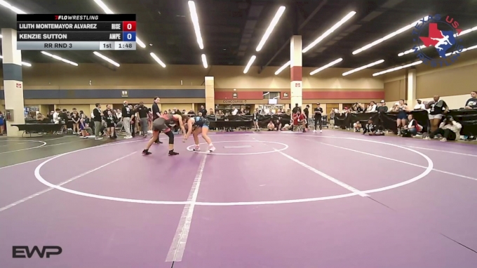 115 lbs Rr Rnd 3 - Lilith Montemayor Alvarez, Rise Wrestling vs Kenzie ...