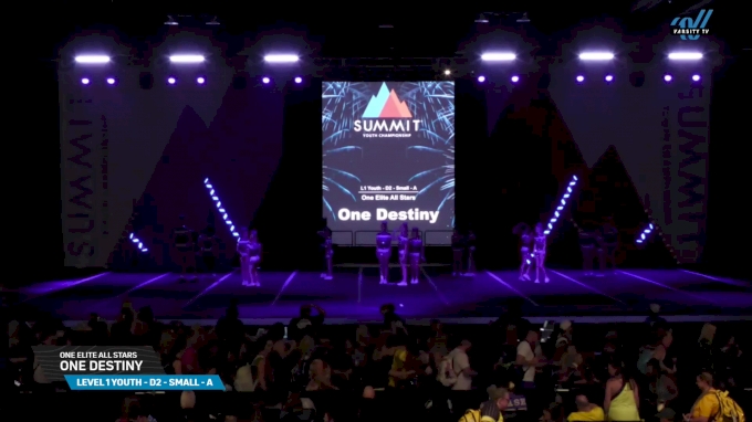 One Elite All Stars - One Destiny [2025 L1 Youth - D2 - Small - A Day 2 ...
