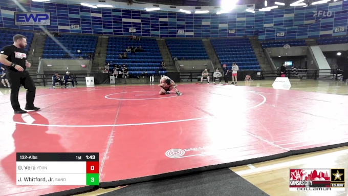 132-A lbs Rr Rnd 1 - Darian Vera, Young Guns Nashville Wrestling vs ...