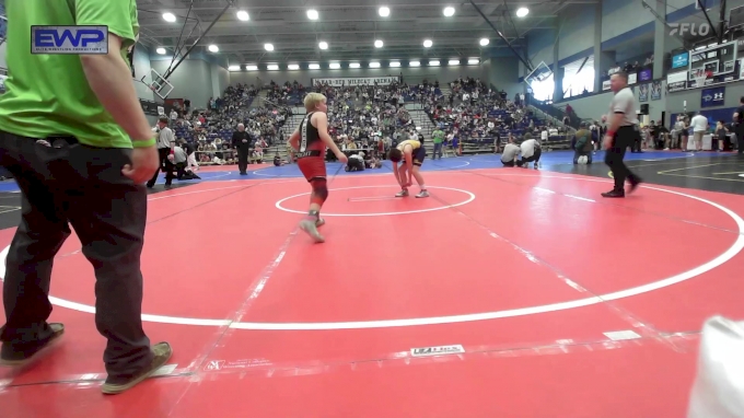 120 lbs Rr Rnd 2 - Caden Russell, Oklahoma vs Caysen Wright, Beebe ...