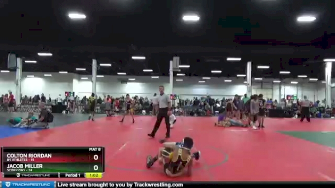 80 lbs Round 5 (8 Team) - Jacob Miller, Scorpions vs Colton Riordan, 84 ...
