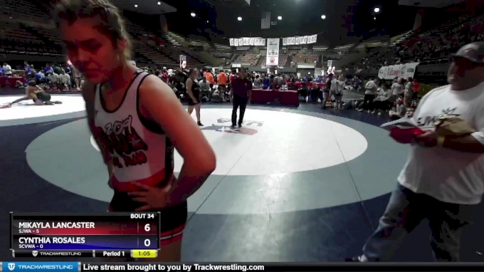 180 lbs Placement Matches (16 Team) - Kalila Shrive, SJWA vs Annette ...