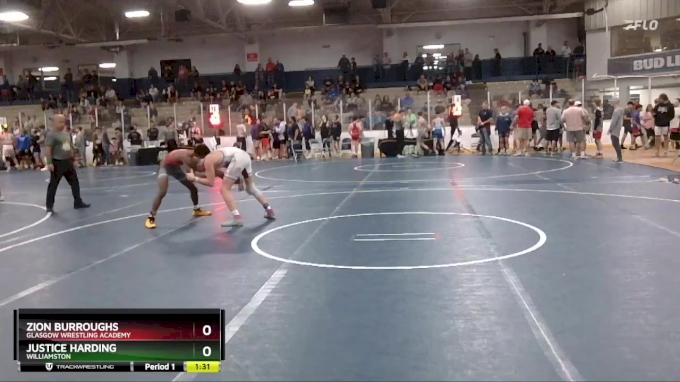112 lbs Champ. Round 1 - Justice Harding, Williamston vs Zion Burroughs ...