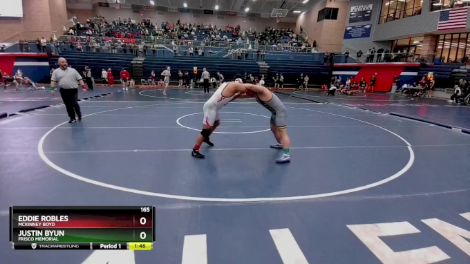 165 lbs Cons. Round 3 - Eddie Robles, McKinney Boyd vs Justin Byun ...