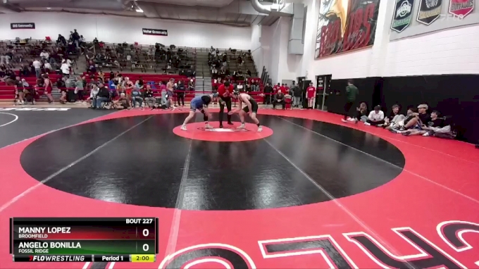 165 lbs Champ. Round 2 - Manny Lopez, Broomfield vs Angelo Bonilla ...