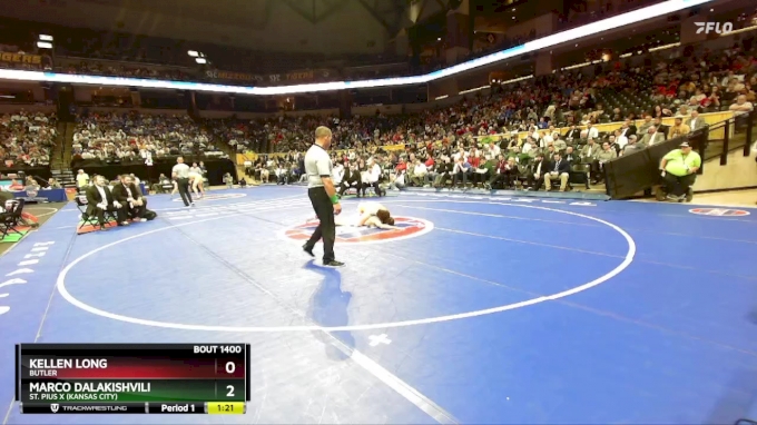 150 Class 1 lbs 1st Place Match - Kellen Long, Butler vs Marco ...