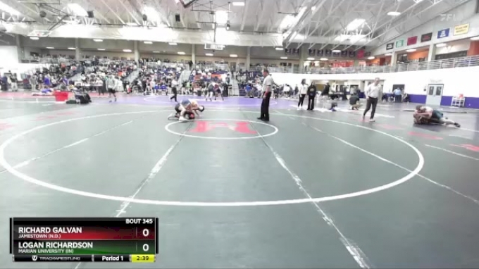 125 lbs Cons. Round 2 - Richard Galvan, Jamestown (N.D.) vs Logan ...