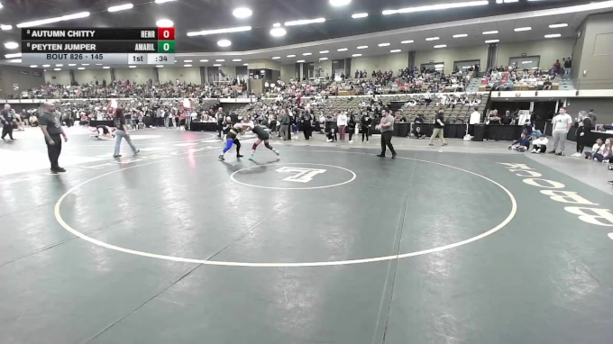 145 lbs Cons. Round 3 - Peyten Jumper, Amarillo vs Autumn Chitty, Henrietta