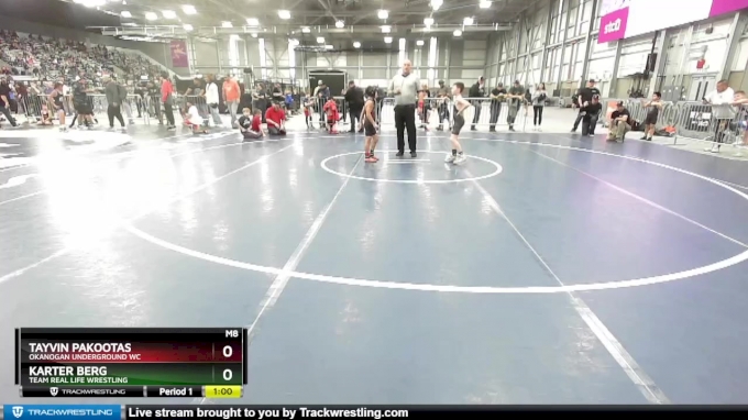 71 lbs Semifinal - Tayvin Pakootas, Okanogan Underground WC vs Karter ...