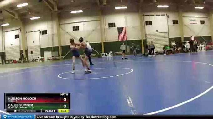 120 lbs Round 2 (16 Team) - Hudson Holoch, York vs Caleb Sumner, Norton ...