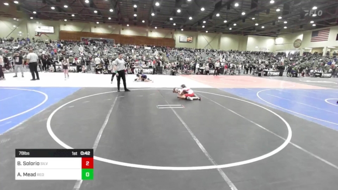 78 lbs 5th Place - Brandon Solorio, Silver State Wr Ac vs Ayson Mead ...