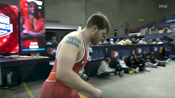 97 lbs 1st Place Match - Josef Rau, USOPTC/TMWC vs Alan Vera, New York ...