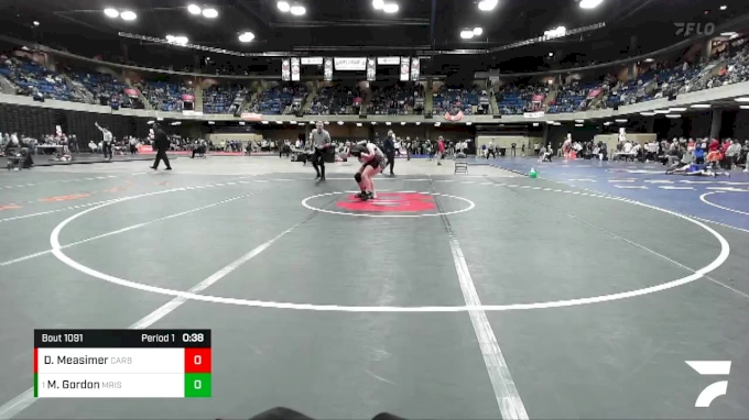 105 lbs Champ. Round 2 - Maggie Gordon, Morris vs Delaney Measimer ...