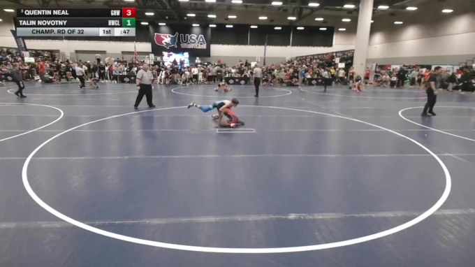 80 lbs Champ. Rd Of 32 - Quentin Neal, Greater Heights Wrestling vs ...
