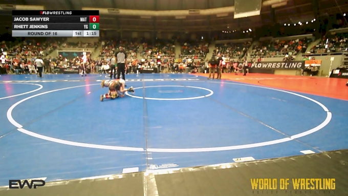 52 lbs Round Of 16 - Jacob Sawyer, Mat Demon Wrestling Club vs Rhett ...