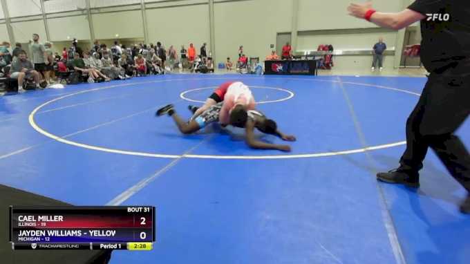 165 lbs 2nd Place Match (16 Team) - Cael Miller, Illinois vs JayDen ...