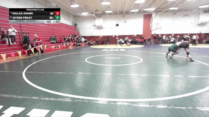 134 lbs Champ. Round 1 - Jayden Finley, Willits vs Dallas Adams, Antioch