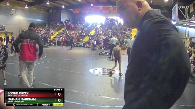 64 lbs Round 1 - Boone Ruzek, Backyard Brawlers vs Nathan Markham ...