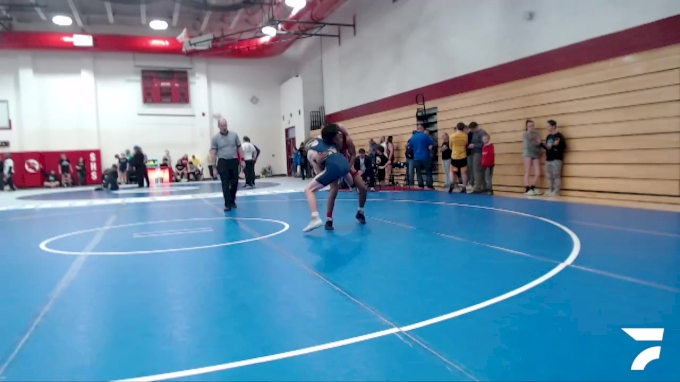 120 lbs Cons. Round 3 - Cullen Crowley, Fighting Irish WC vs Kenneth ...