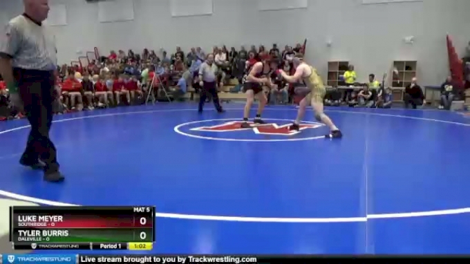 170 lbs Semis & Wb (16 Team) - Luke Meyer, Southridge vs Tyler Burris ...