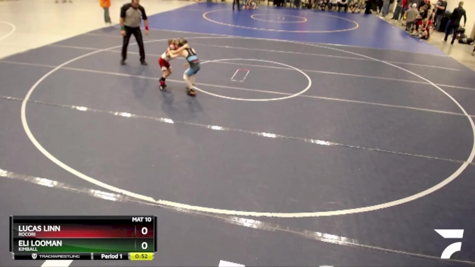 50 lbs Semifinal - Eli Looman, Kimball vs Lucas Linn, Rocori