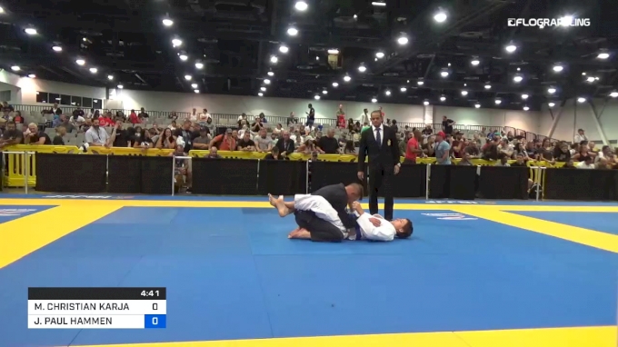 MIRCO CHRISTIAN KARJALAINEN vs JOHN PAUL HAMMEN 2019 World Master IBJJF ...