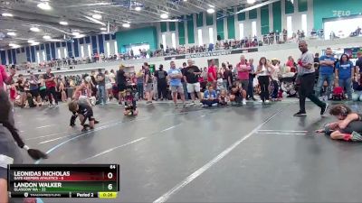 64 lbs Round 3 (10 Team) - Landon Walker, Glasgow WA vs Leonidas ...