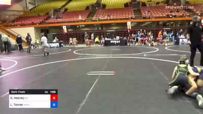 65 kg Semifinal - Griffin Heeney, G2 Illinois vs Liam Tanner, High Kaliber