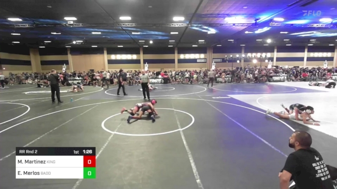 80 lbs Rr Rnd 2 - Mya Martinez, Kingdom WC vs Emery Merlos, Baddie ...