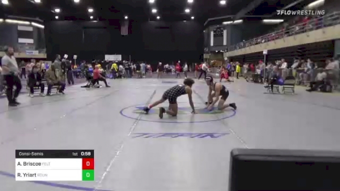 142 lbs Consolation - Aaron Briscoe, Felton vs Ryan Yriart, Round Hill