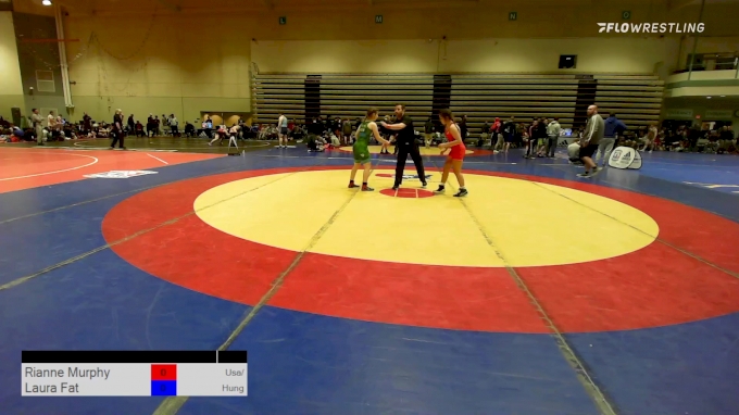 112A kg 3rd Place - Rianne Murphy, Usa/sem vs Laura Fat, Hungary