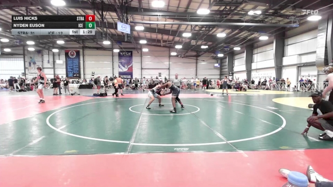 160 lbs Rr Rnd 3 - Luis Hicks, Stratton Trained WC vs Nyden Euson, ICE ...