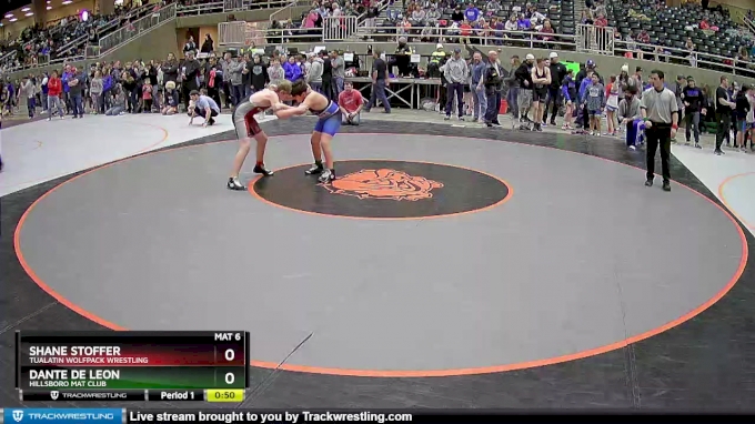 136 lbs Cons. Round 2 - Shane Stoffer, Tualatin Wolfpack Wrestling vs ...