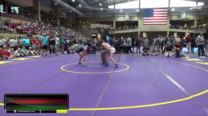 124 lbs Champ. Round 1 - Kylee Hodges, KS vs Kate Krause, IA