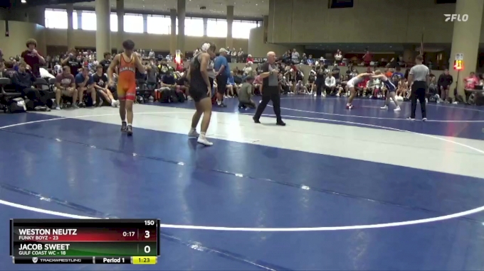 150 lbs Round 1 (32 Team) - Weston Neutz, Funky Boyz vs Jacob Sweet ...