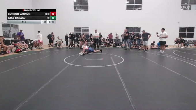 115 lbs Round 1 (6 Team) - Connor Cannon, Terps Xtreme vs Ilias Daraku ...