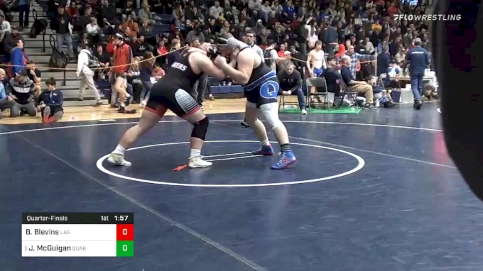 285 lbs Quarterfinal - Ben Blevins, Cincinnati LaSalle vs Jeremy ...