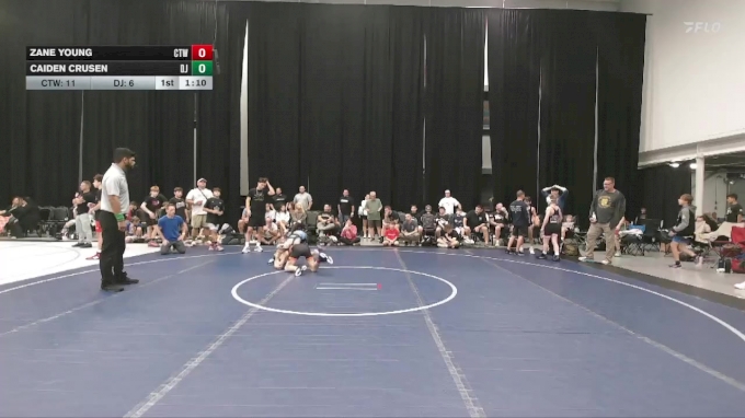 84 lbs Round 5 (6 Team) - Zane Young, CTWHALE vs Caiden Crusen, Dirty ...