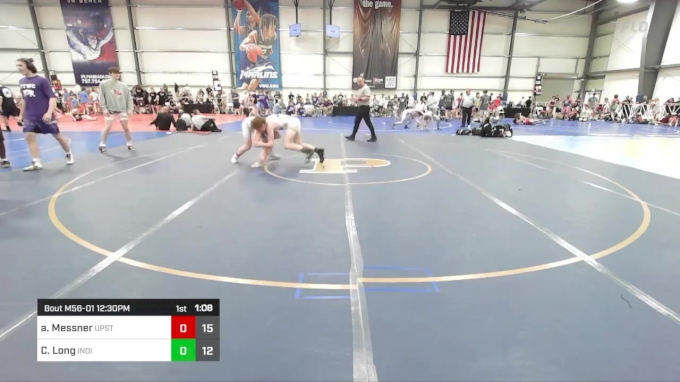 138 lbs Rr Rnd 1 - Andrew Messner, Upstate Uprising vs Cohen Long ...