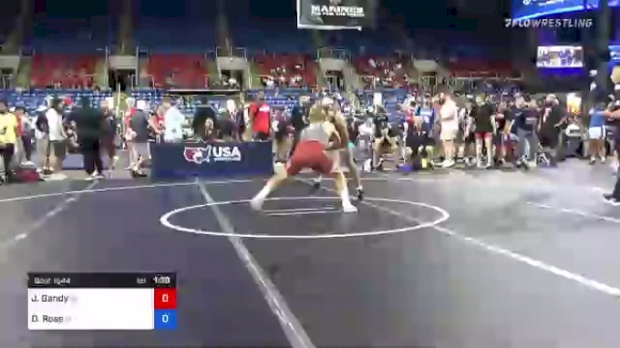 152 lbs Consi Of 32 #1 - Jacob Gandy, Washington vs Damarion Ross, Iowa