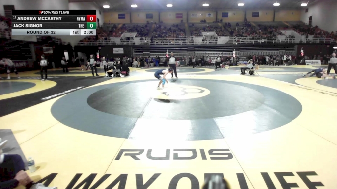 144 lbs Round Of 32 - Andrew McCarthy, New York Military Academy vs ...