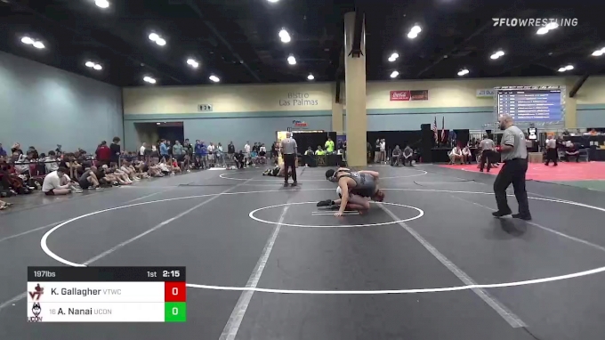 197 lbs Consi Of 8 #1 - Kyle Gallagher, Virginia Tech WC vs Andrew ...