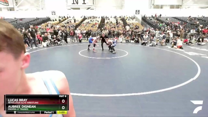110 lbs 1st Place Match - Aubree Dignean, Proper-ly Trained vs Lucas ...