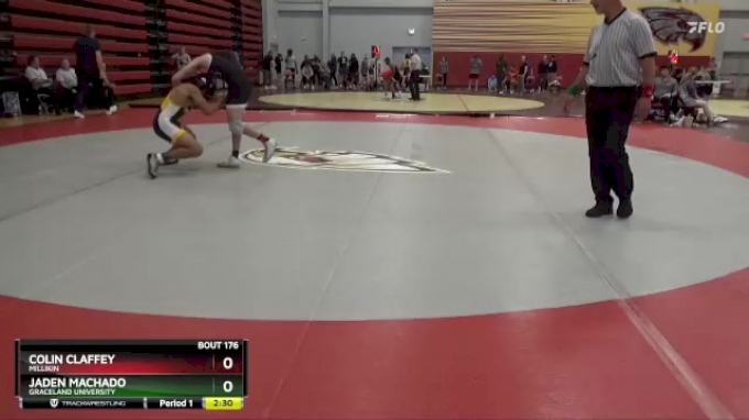 149 lbs Cons. Semi - Colin Claffey, Millikin vs Jaden Machado ...