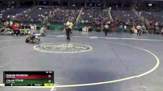 3 lbs Champ. Round 1 - Calan Staub, Cape Fear vs Dakari Pearson, Northside