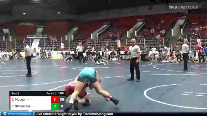 155 lbs Round 1 (6 Team) - Dylan McLean, Mi Pitbulls vs Colton ...