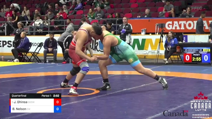 125kg Quarterfinal - Jagroop Dhinsa, Guru Gobind Singh WC vs Bjorn ...