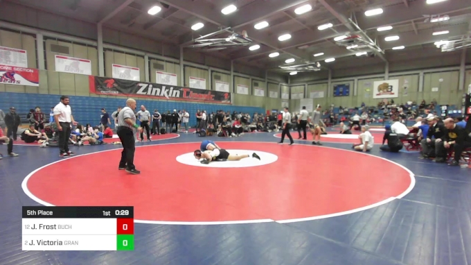 150 lbs 5th Place - Jaxtyn Frost, Buchanan vs Jayson Victoria, Granada