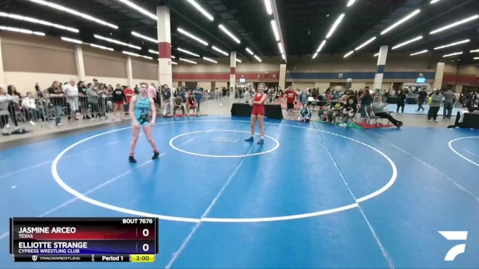130 lbs Cons. Semi - Jasmine Arceo, Texas vs Elliotte Strange, Cypress ...