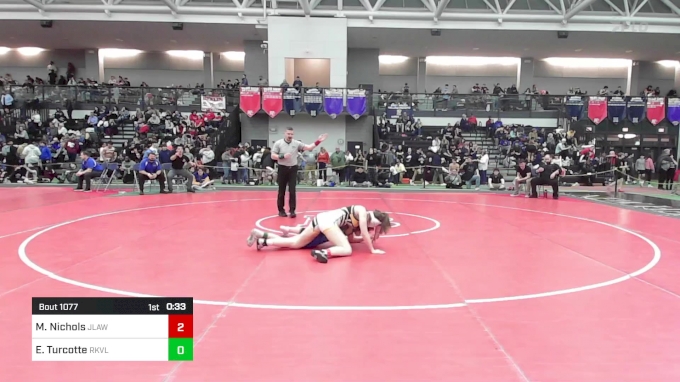 126 lbs Consi Of 16 #2 - Mackenzie Nichols, Jonathan Law vs Elaina ...